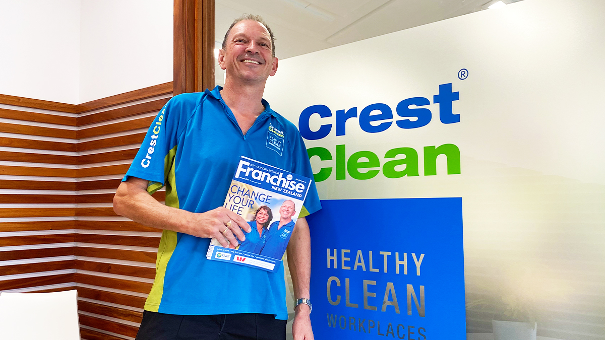 Inspirational life stories put CrestClean on the cover of Franchise New ...