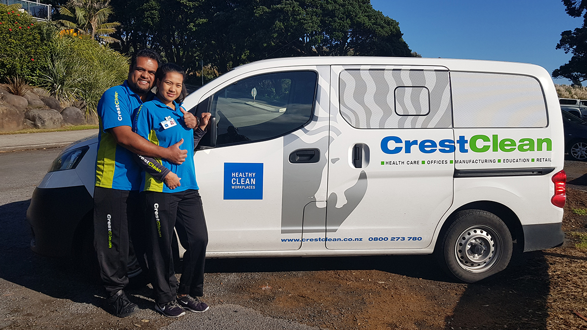 Stratford’s first CrestClean franchisees! - CrestClean Franchises for Sale