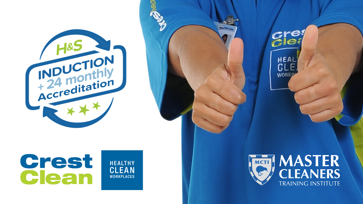 100% of CrestClean personnel complete new Health and Safety induction ...