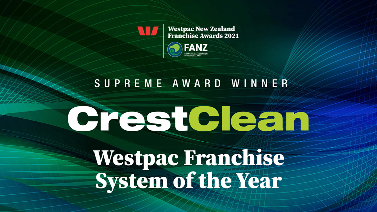 CrestClean Wins Supreme Franchise Award - CrestClean Franchises for Sale