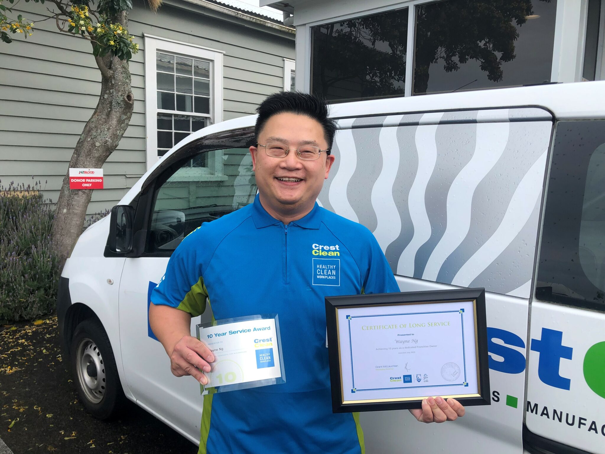 Wayne and Fion celebrate a ‘healthy’ 10 years with CrestClean ...