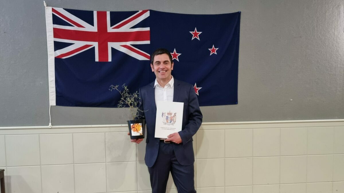 Danny’s officially a Kiwi now! - CrestClean Franchises for Sale