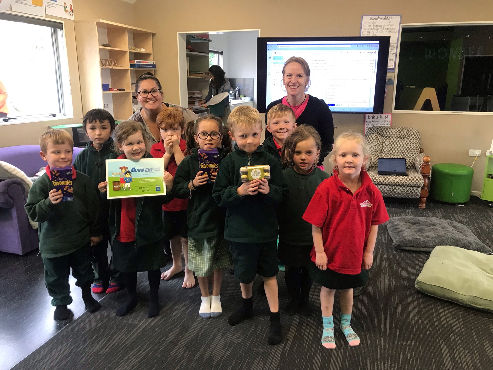 Students tidy up the competition in cleanest classroom awards ...