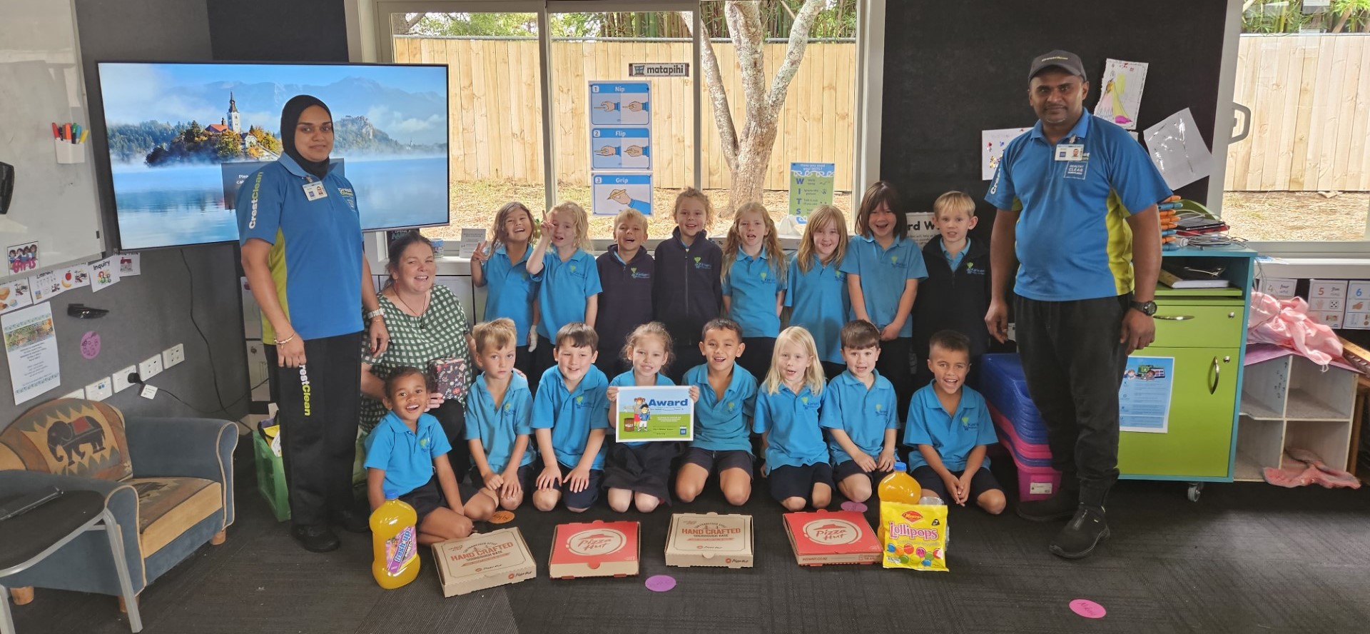 A sweet surprise for Kerikeri Primary School’s tidiest students