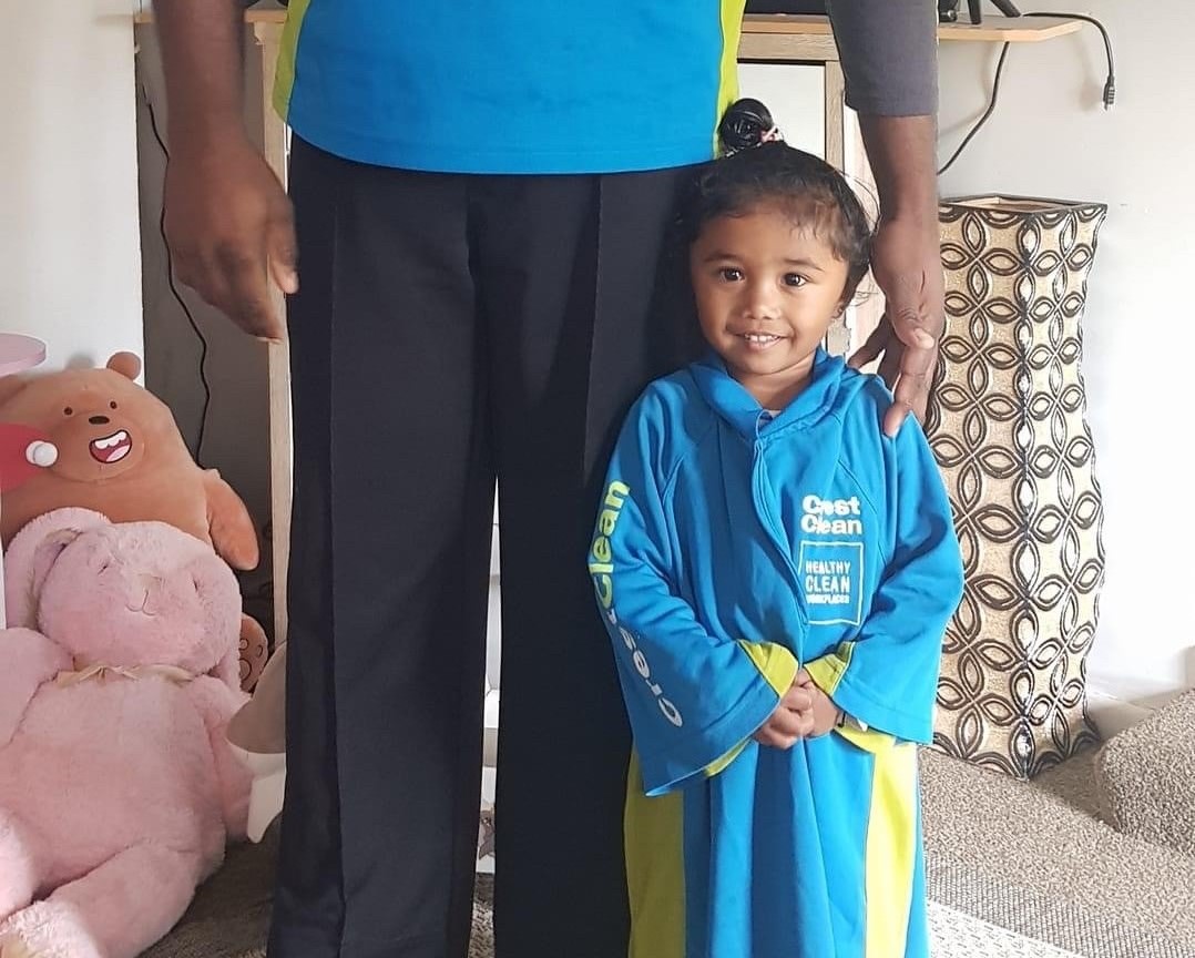 CrestClean’s future is in good hands with two-year-old Krisha Rao ...