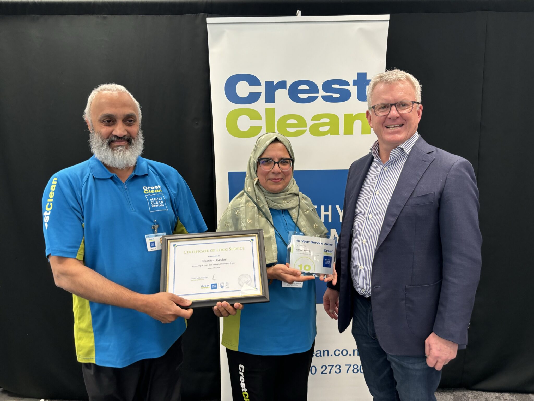 Christchurch entrepreneurs celebrate 10 years as CrestClean franchise ...