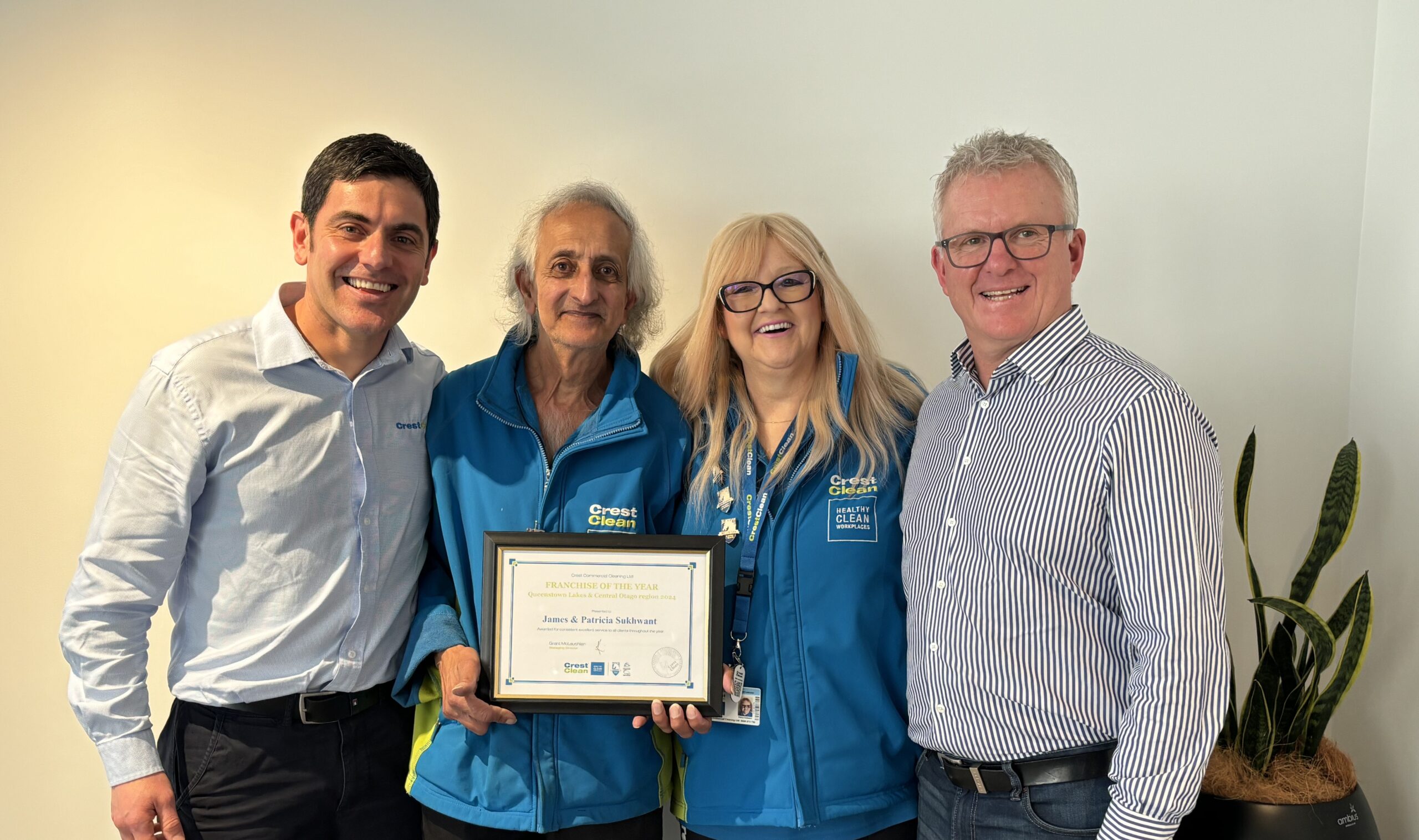 CrestClean Central Otago celebrated their 10 Year milestone with cake ...