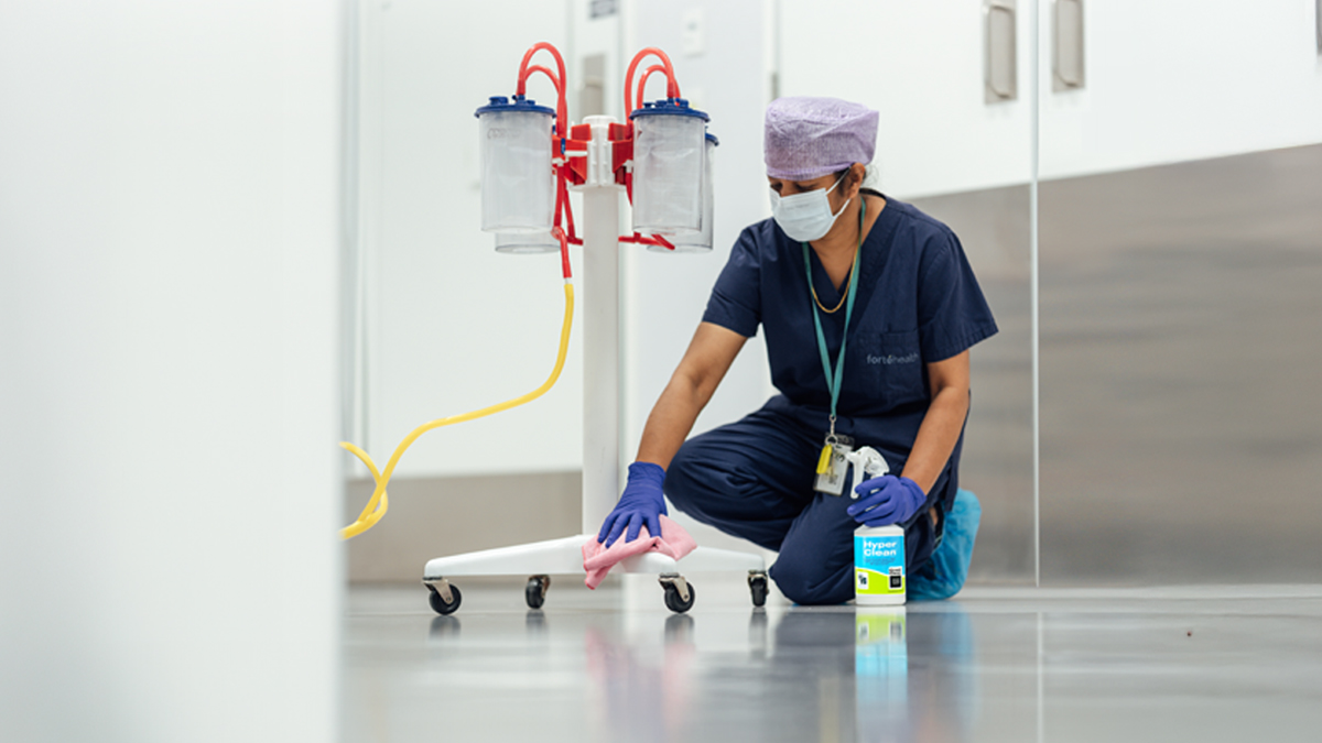Mastering infection control in healthcare cleaning